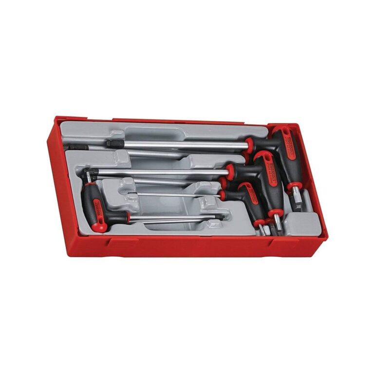 Set Chei Imbus cu Bila si Maner T - Teng Tools - 68930106 - CMJ